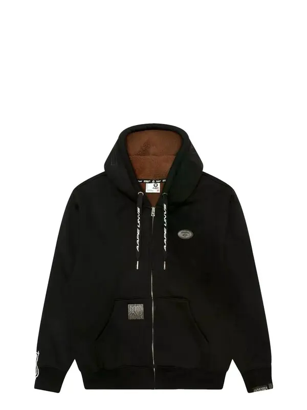 AAPE BY *A BATHING APE Zip-up Hoodie - Black