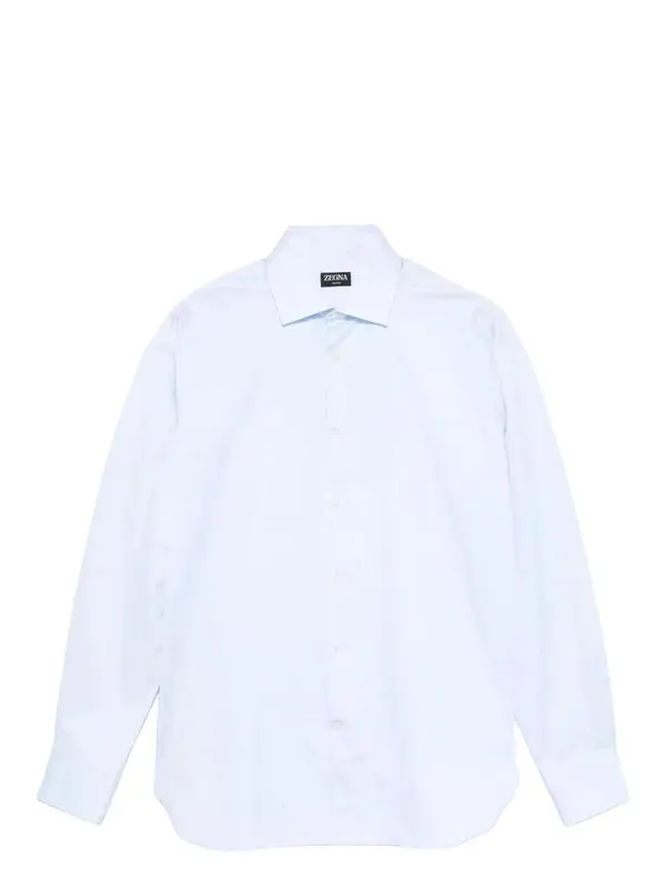 Zegna Striped Shirt - Blue
