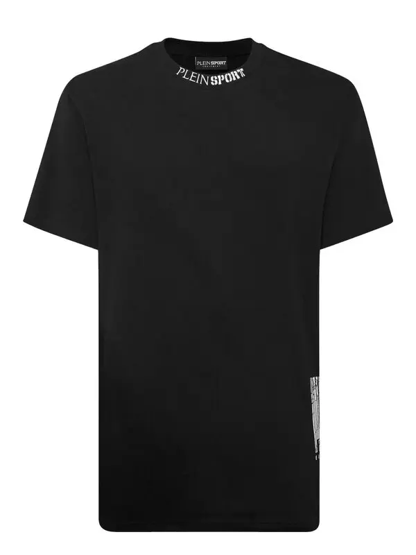 PLEIN SPORT Barcode T-shirt - Black