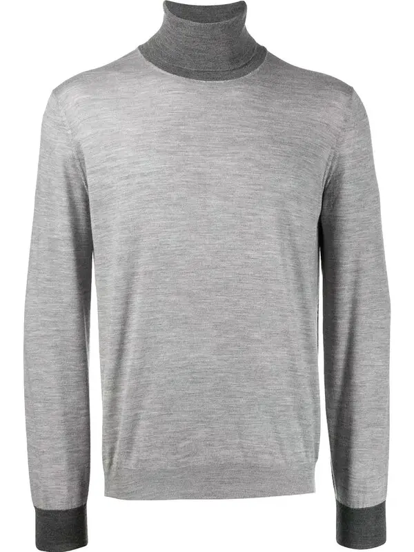 Brunello Cucinelli Turtleneck Jumper - Grey