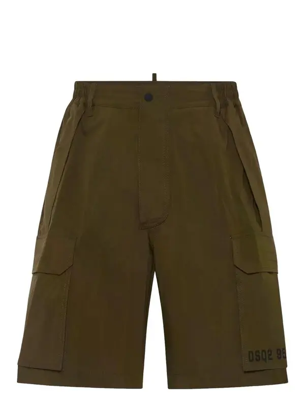 Dsquared2 Logo-print Cargo Shorts - Brown
