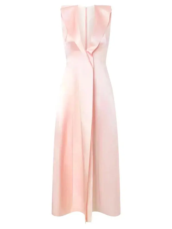 Philosophy Di Lorenzo Serafini Satin Midi Dress - Pink