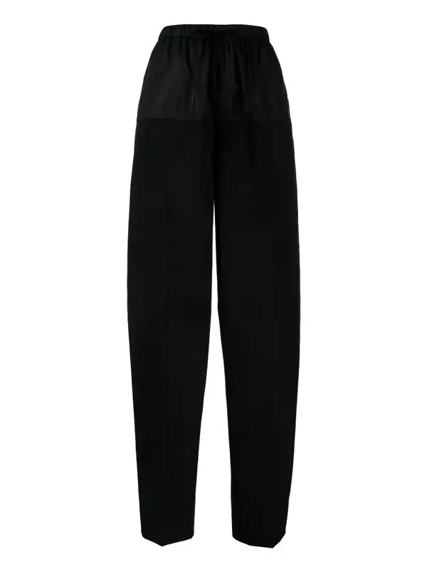 Alexander Wang Drawstring Nylon Trousers - Black