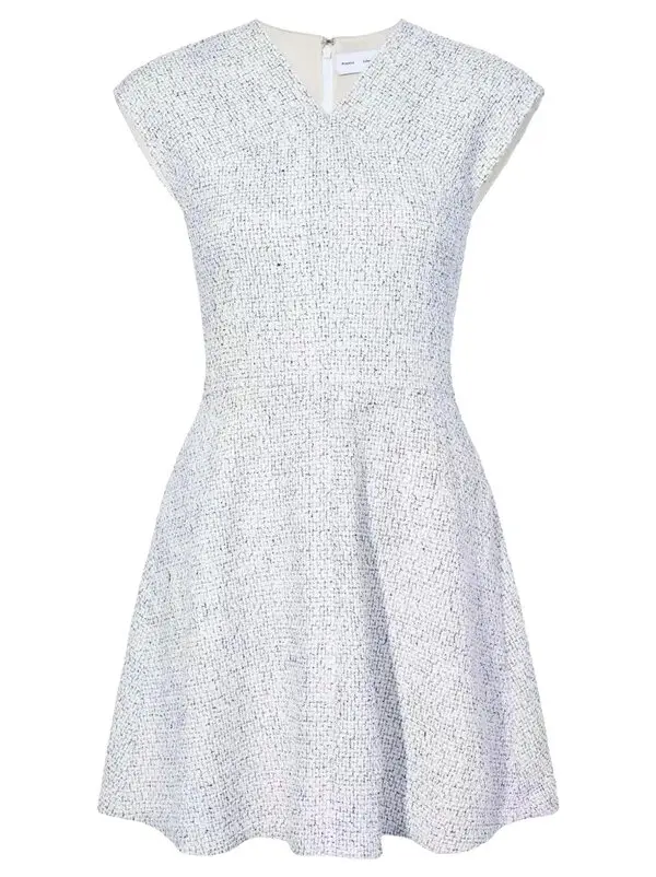Proenza Schouler White Label Manon Mini Dress - Neutrals