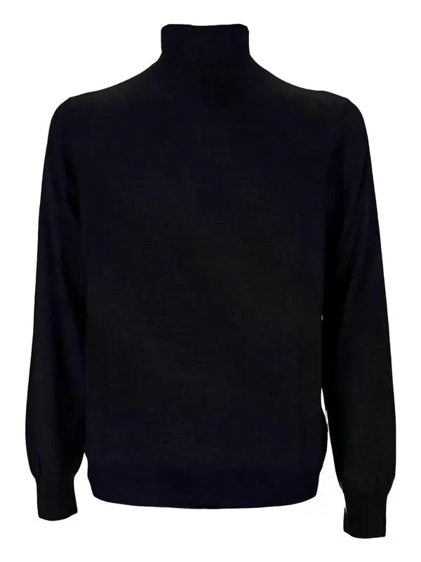 GRAN SASSO Roll-neck Jumper - Blue