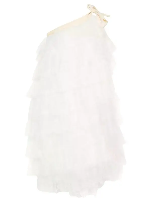 UMA WANG Aela Mini Dress - Neutrals
