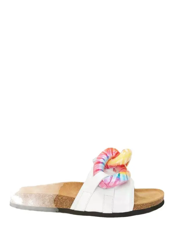 JW Anderson Chain Slip-on Slides - White