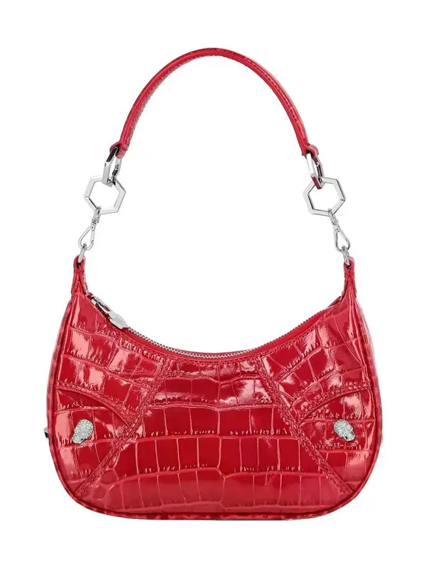 Philipp Plein Gothic Shoulder Bag - Red