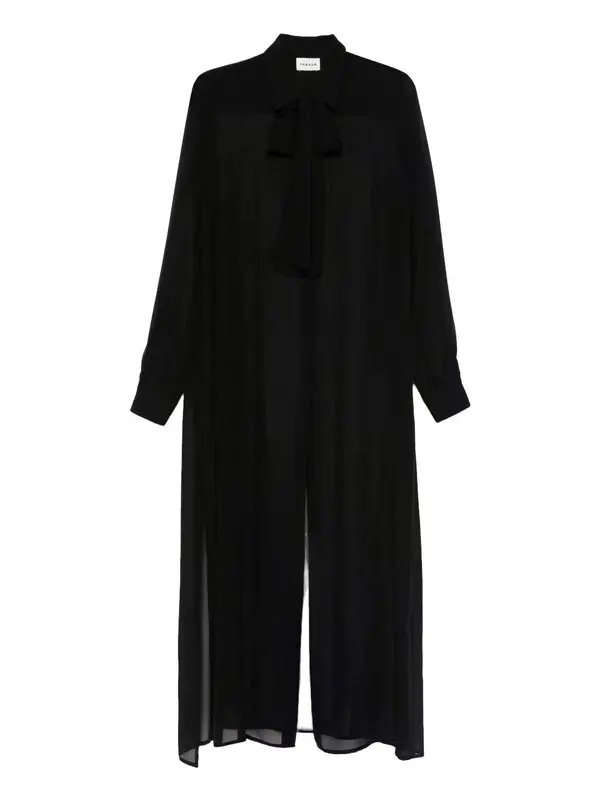 P.a.r.o.s.h Silk Shirt - Black