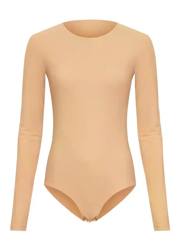MAISON MARGIELA Numbers-motif Bodysuit - Neutrals