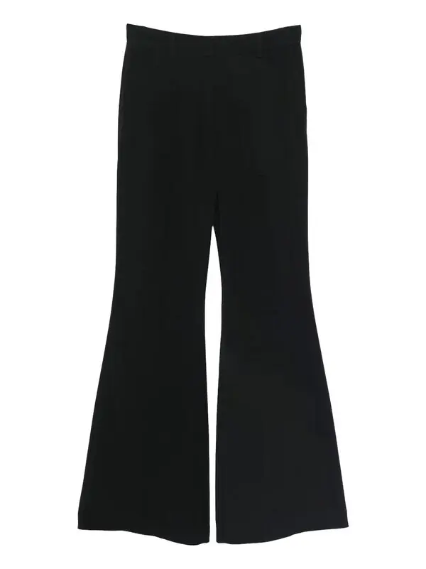 Elie Saab Flared Trousers - Black