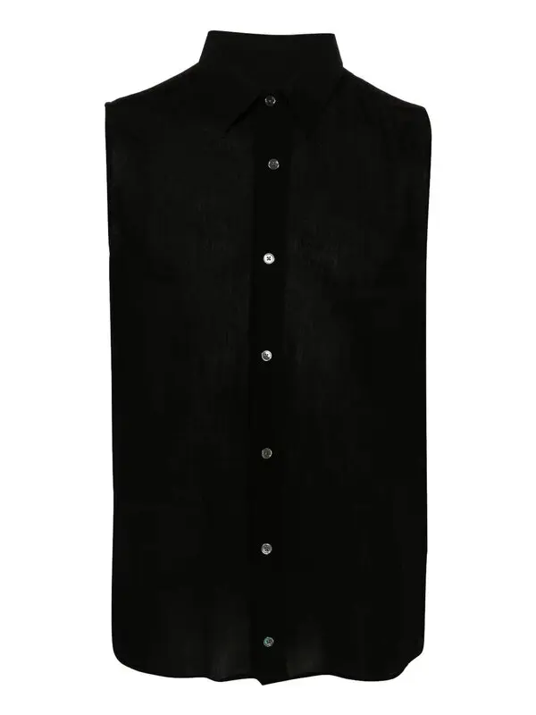 AMI Paris De Coeur Motif Shirt - Black