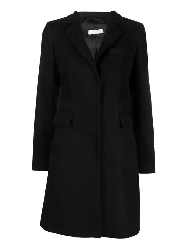 Liu Jo Single-breasted Tailored Coat - Black