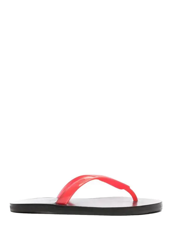 ANCIENT GREEK SANDALS Saionara Jelly Flip Flops - Red