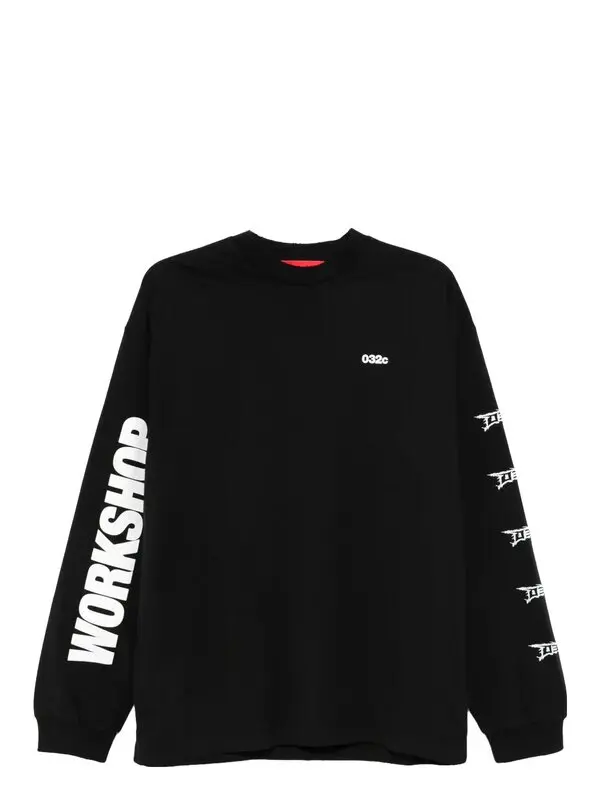 032C Nerve Shatter T-shirt - Black