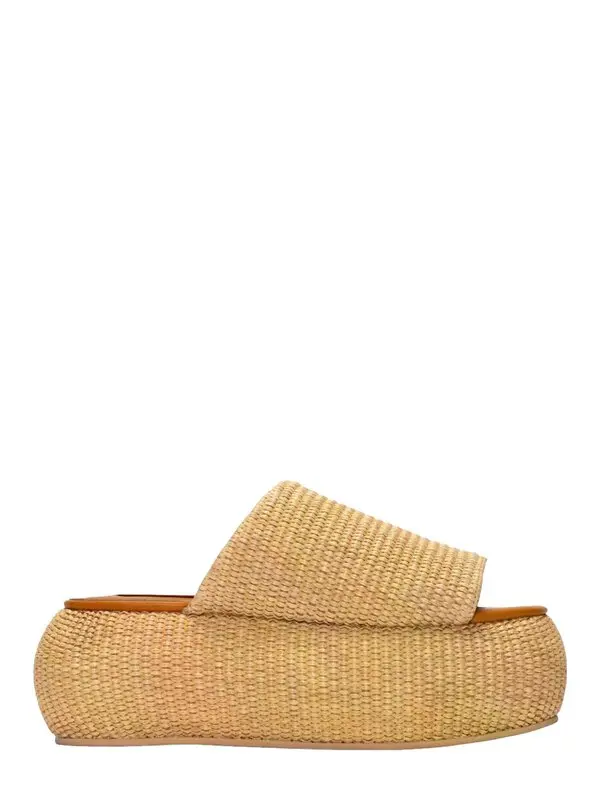 SIMONMILLER Cloudy Platform Sole Sandals - Neutrals