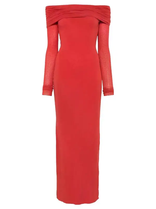 MANURI Amara Maxi Dress - Red
