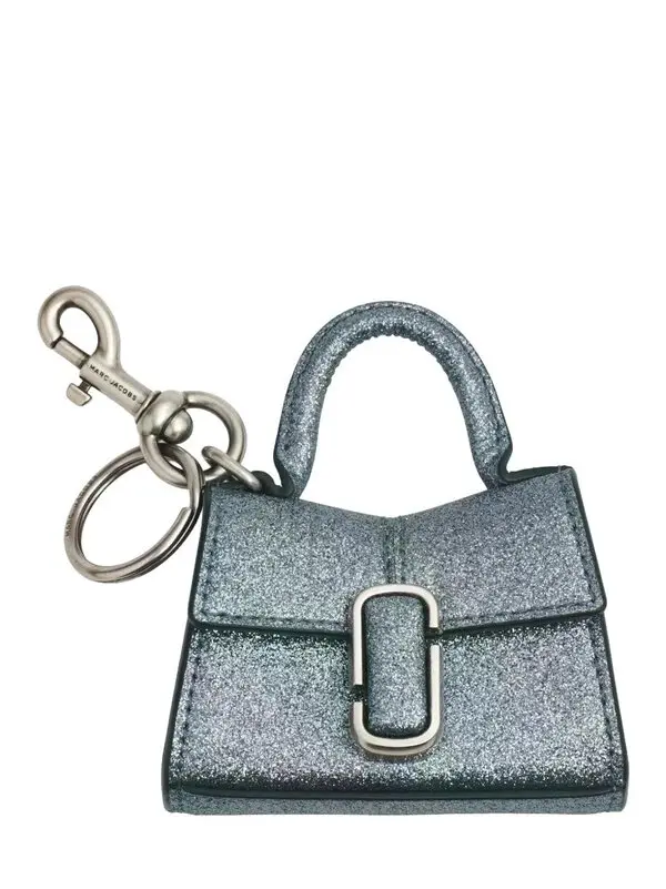Marc Jacobs The Galactic Glitter Nano St. Marc Bag Charm - Blue