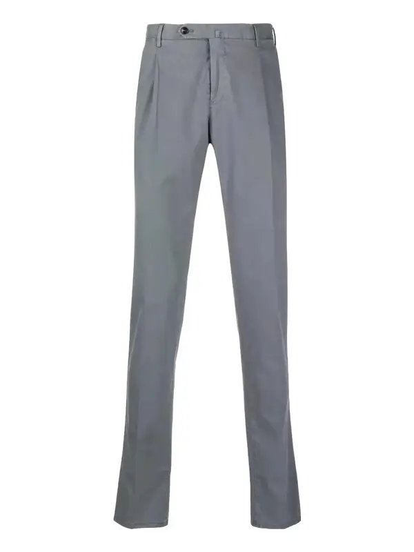 PT TORINO Cotton-lyocell Blend Chino Pants - Grey
