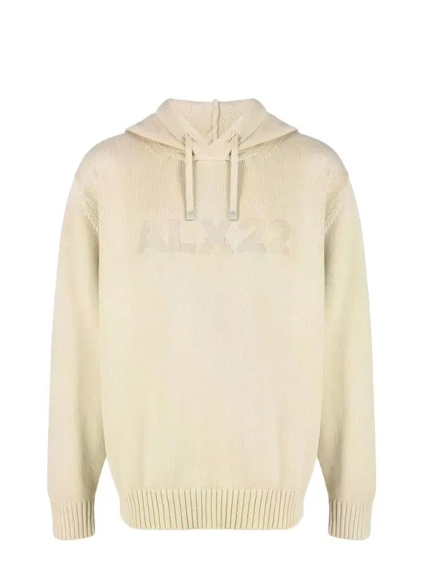 1017 Alyx 9sm Logo-print Hoodie - Neutrals