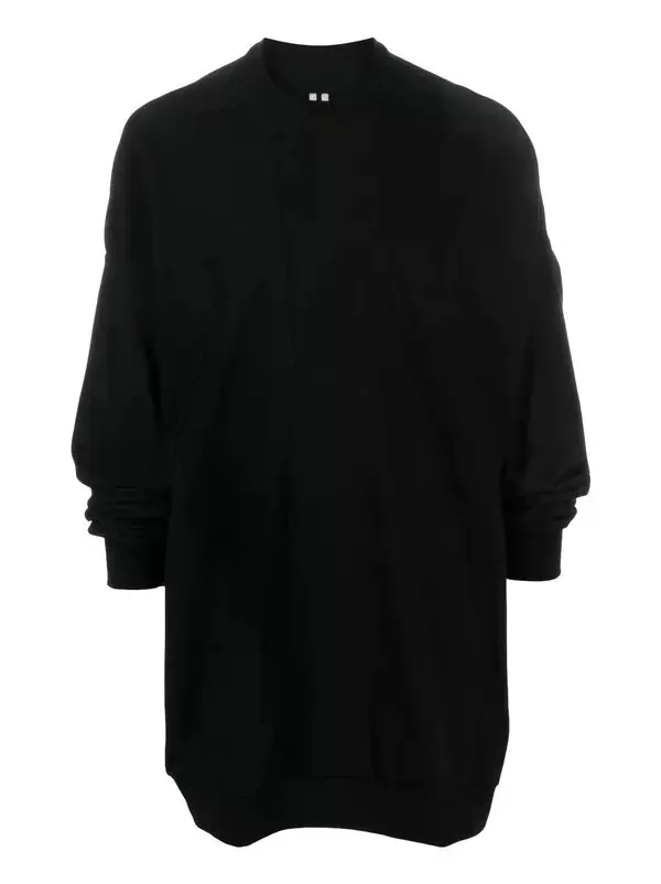 Rick Owens Splintered Peter Organic Cotton Jumper - Black