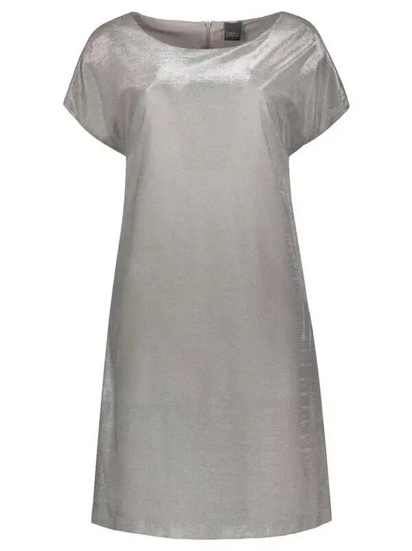 Lorena Antoniazzi Mesh Mini Dress - Silver