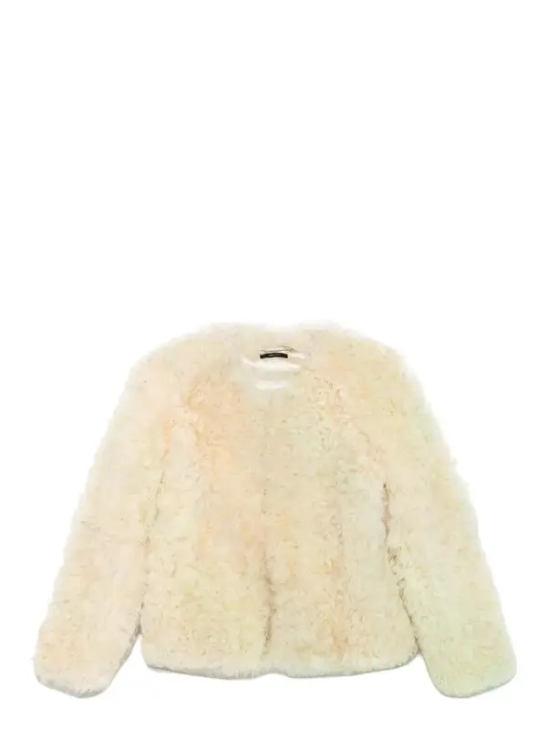TOM FORD Faux-leather Jacket - Neutrals