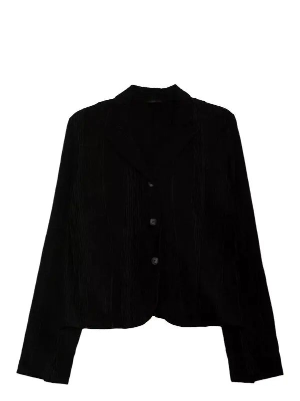Transit Peak Lapel Jacket - Black