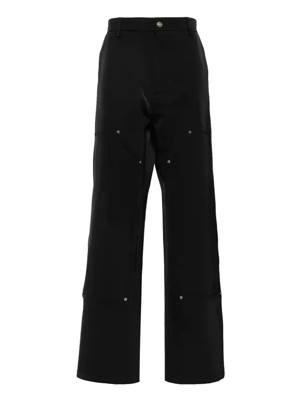 424 Technical Twill Work Trousers - Black