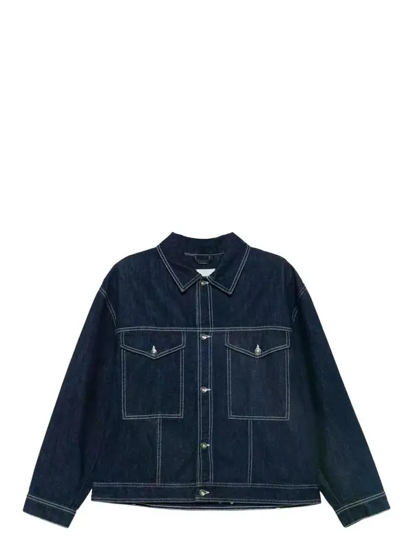 Henrik Vibskov Dusk Denim Jacket - Blue