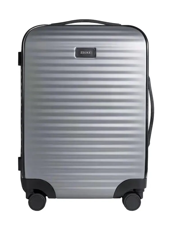 Zegna Leggerissimo Trolley Suitcase - Grey