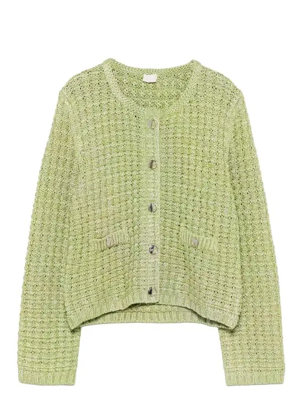 Liu Jo Bouclé Jacket - Green