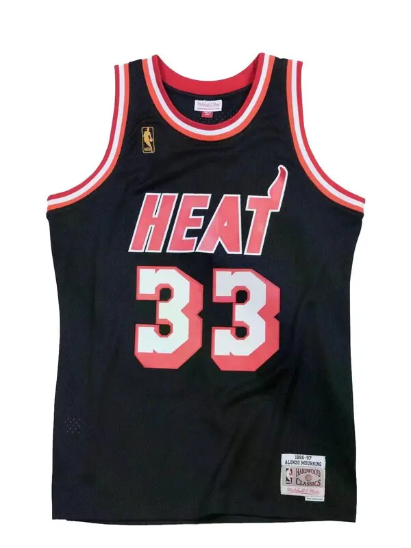 Mitchell & Ness 1996/97 Alonzo Mourning Miami Heat Swingman Jersey - Black