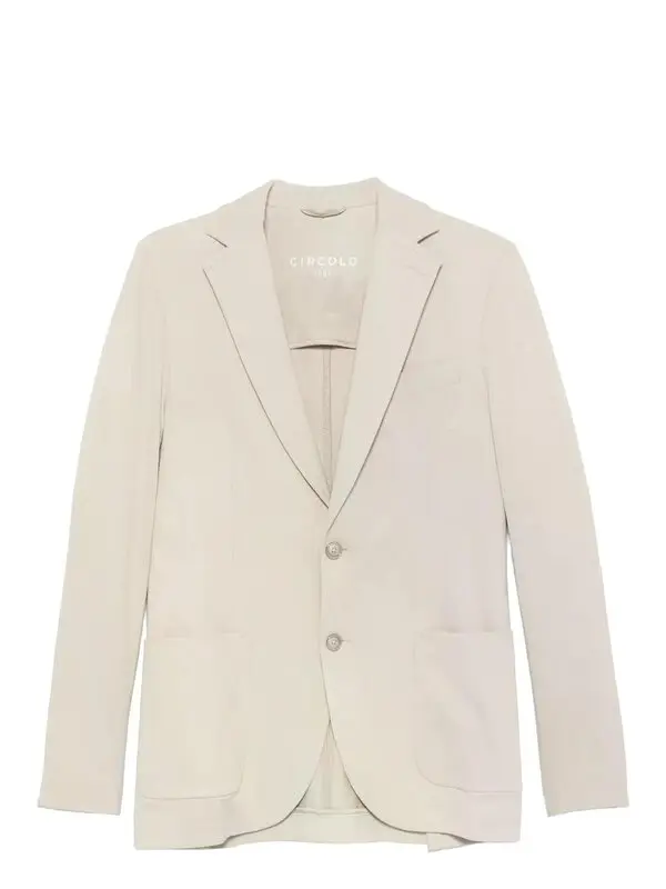 CIRCOLO 1901 Piqué Blazer - Neutrals