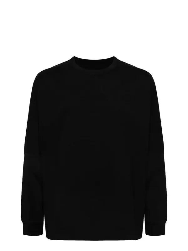 WHITE MOUNTAINEERING Crew Neck Jersey Long Sleeve - Black