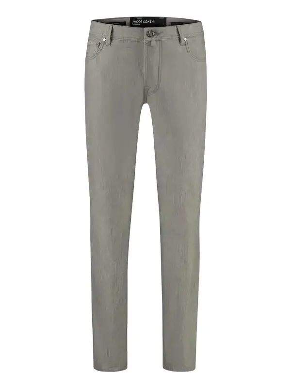 Jacob Cohen Cotton Trousers - Neutrals
