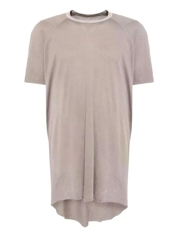 Boris Bidjan Saberi Round Neck Longline T-shirt - Grey