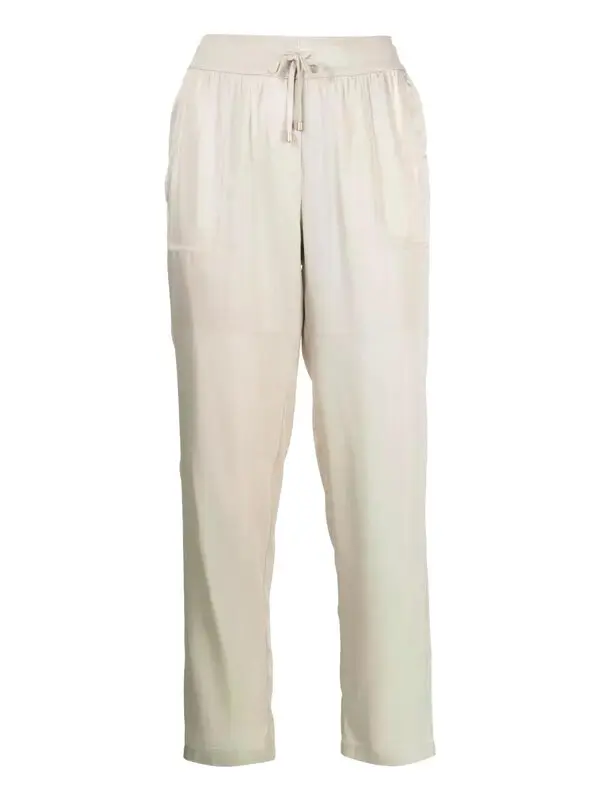 Lorena Antoniazzi Drawstring-waist Track Pants - Neutrals