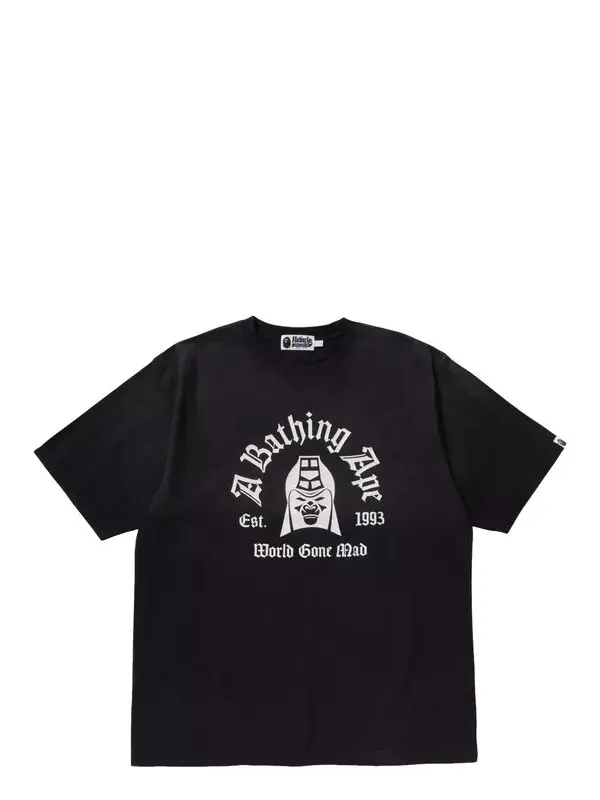 A BATHING APE Logo-print T-shirt - Black