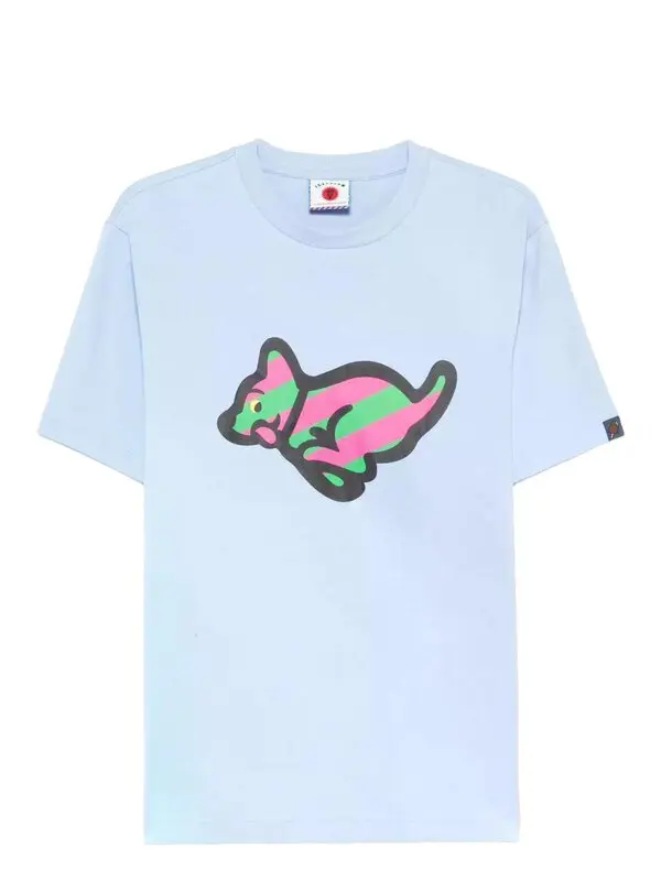 ICECREAM Running Puppy T-shirt - Blue