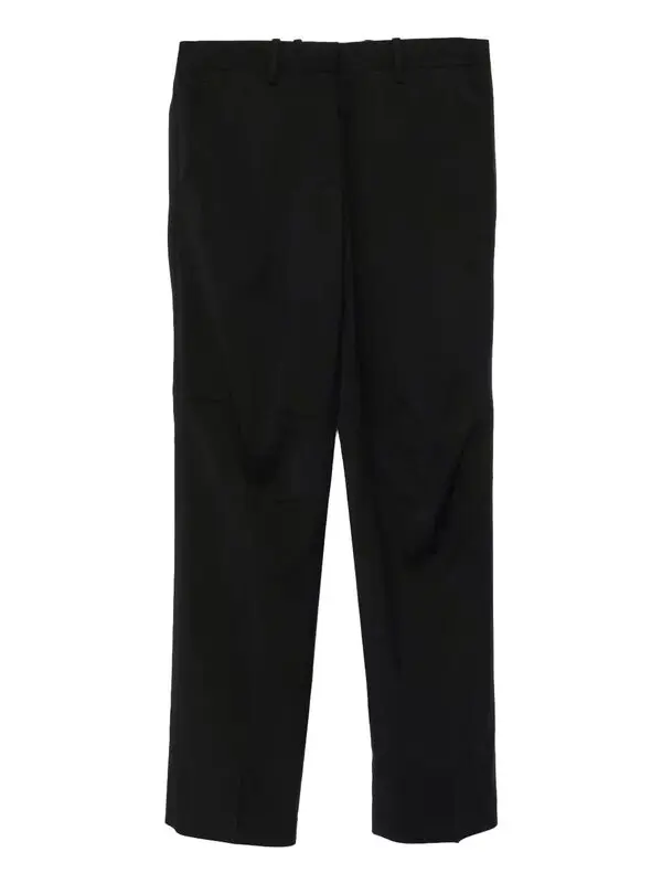 Helmut Lang Curved Car Trousers - Black