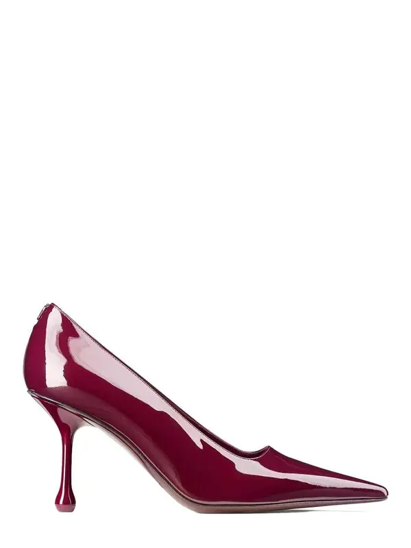 JIMMY CHOO Ixia 80 Patent Leather Pumps - Red