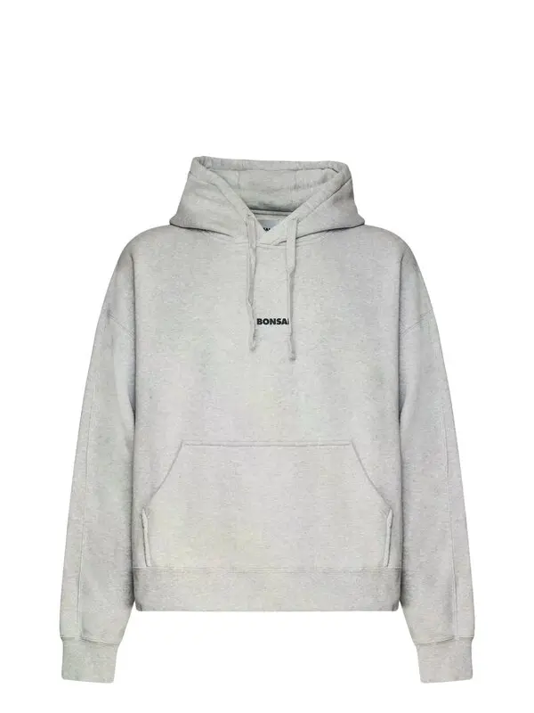 BONSAI Box Logo Hoodie - Grey