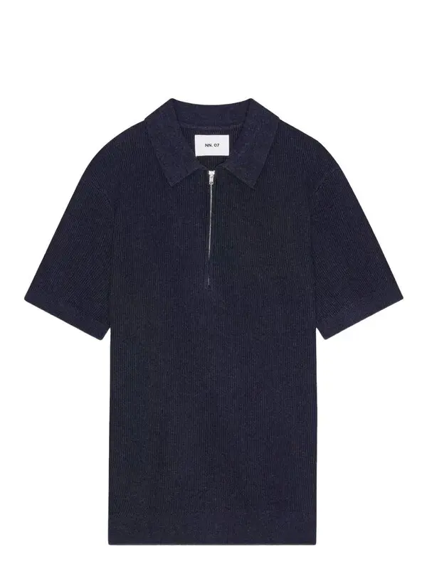 Nn07 Hansie Short-sleeve Polo Shirt - Blue