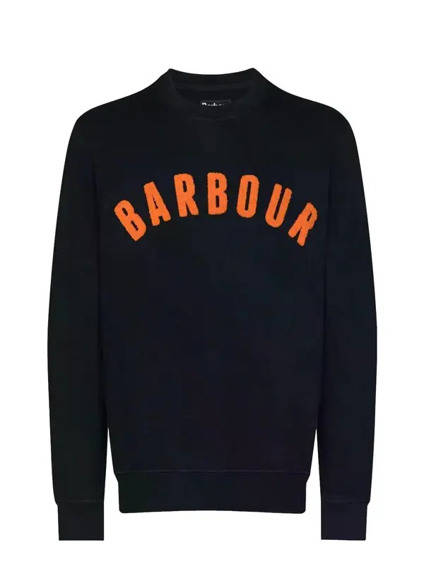 Barbour Prep-logo Crew-neck Sweatshirt - Blue