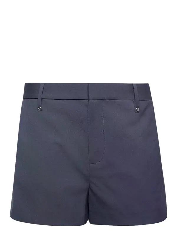DION LEE Riveted Tailored Shorts - Grey