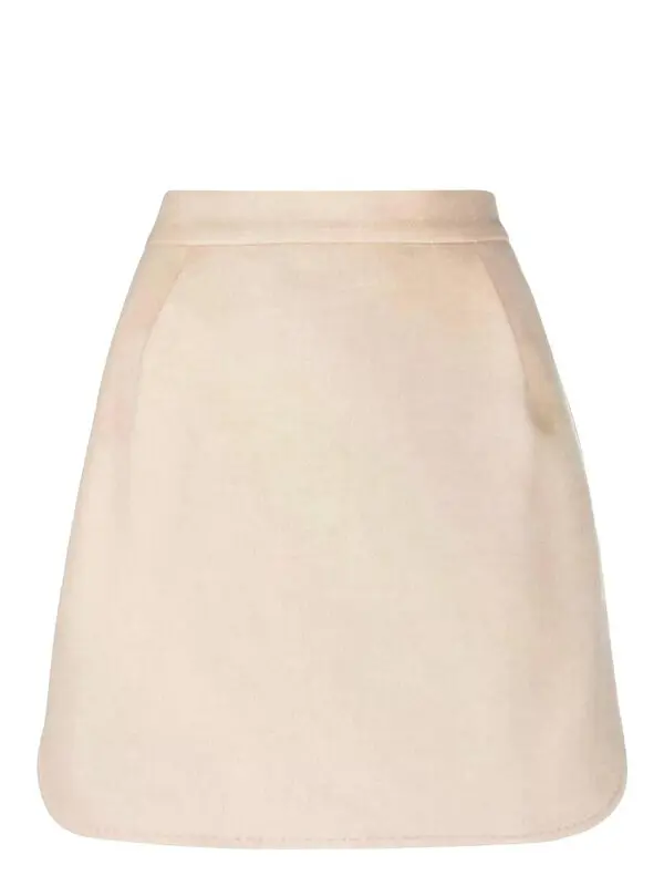 Max Mara Bobbio High-waisted A-line Skirt - Neutrals