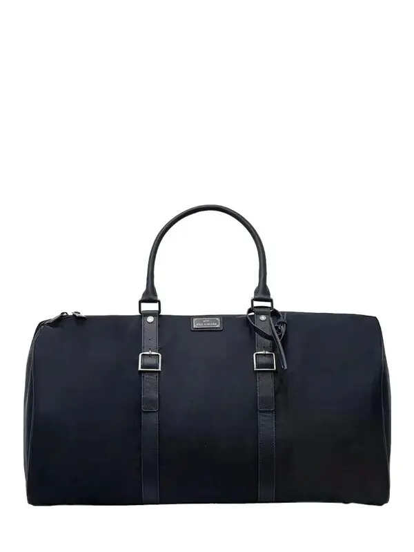 Paul & Shark Leather-trim Duffle Bag - Blue