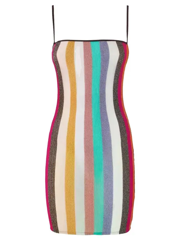 Missoni Striped Mini Dress - Blue