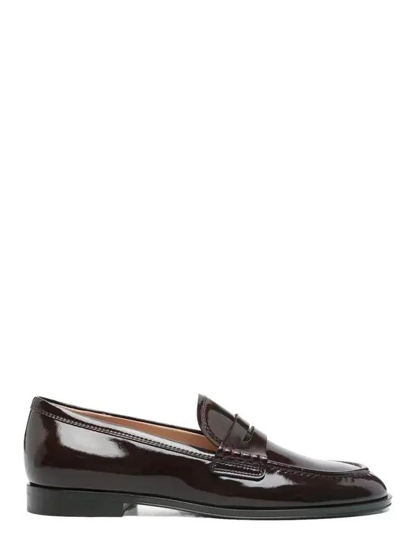 GIANVITO ROSSI Michael Loafers - Red